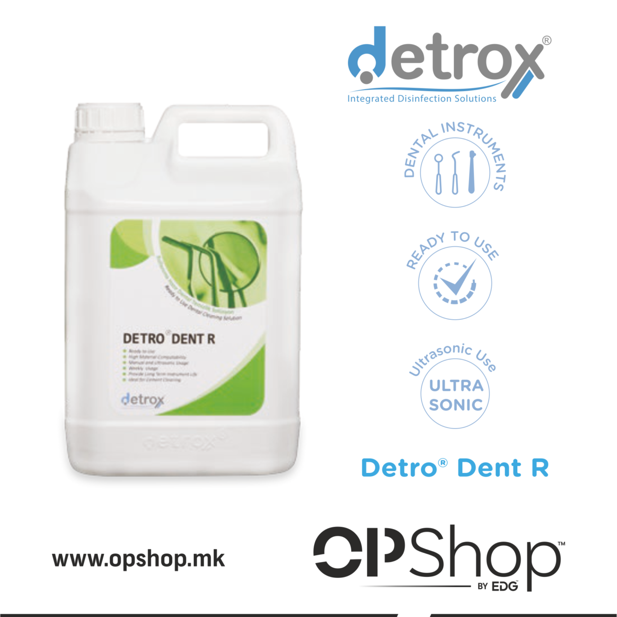 DETRO SAN FLOOR – Концентриран раствор за површинска дезинфекција (5 ...